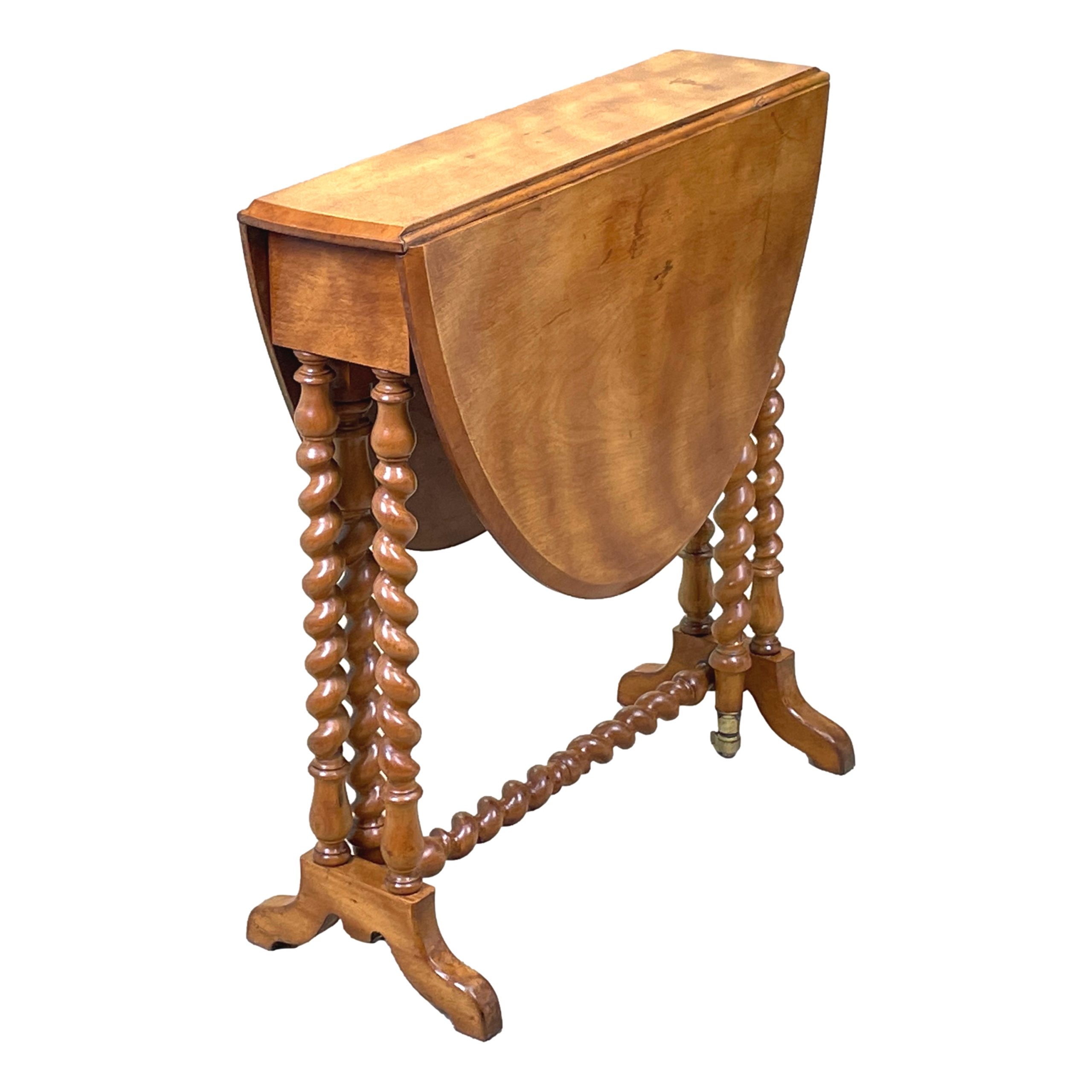 Satinbirch Victorian Baby Sutherland Table – S&S Timms Antiques