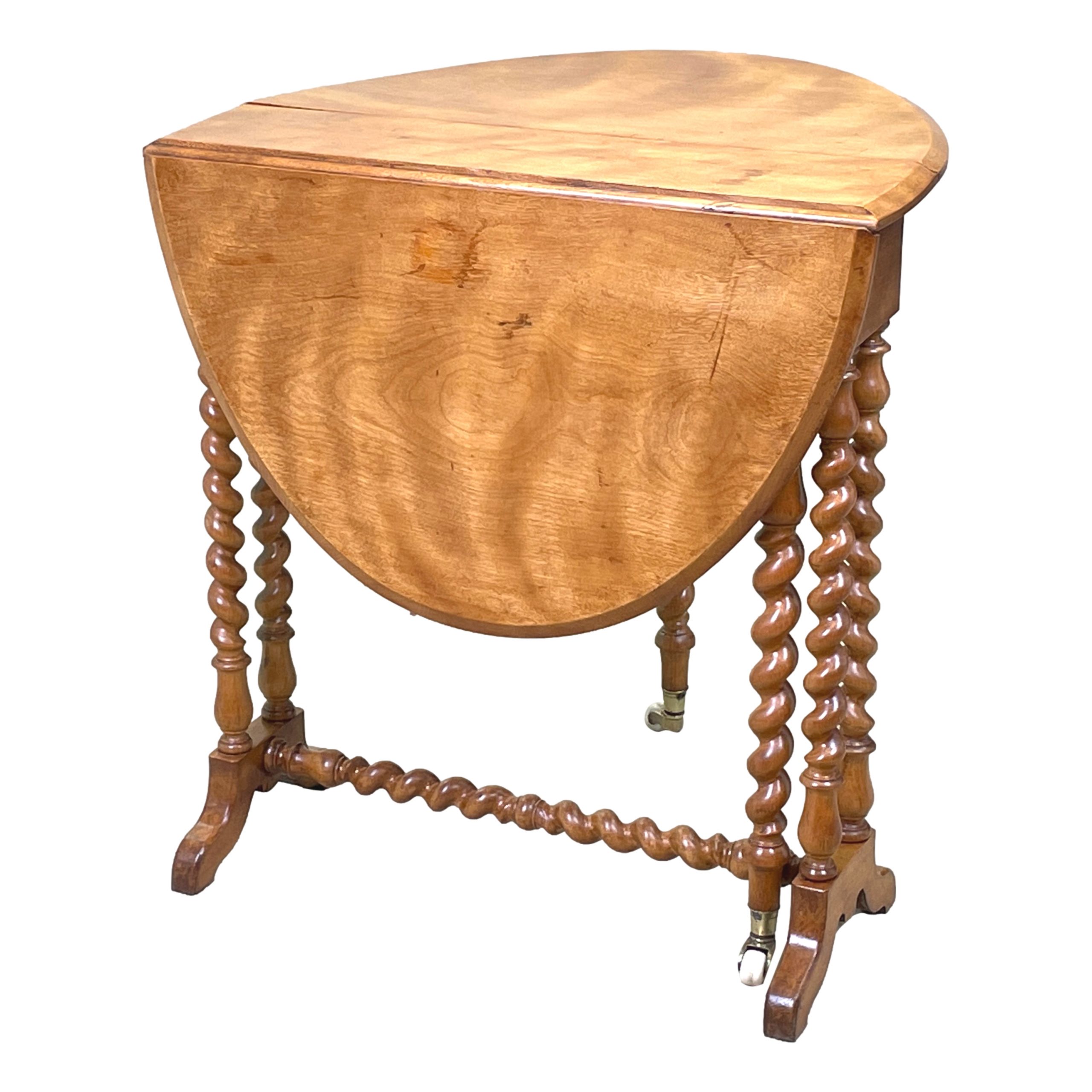 Satinbirch Victorian Baby Sutherland Table – S&S Timms Antiques