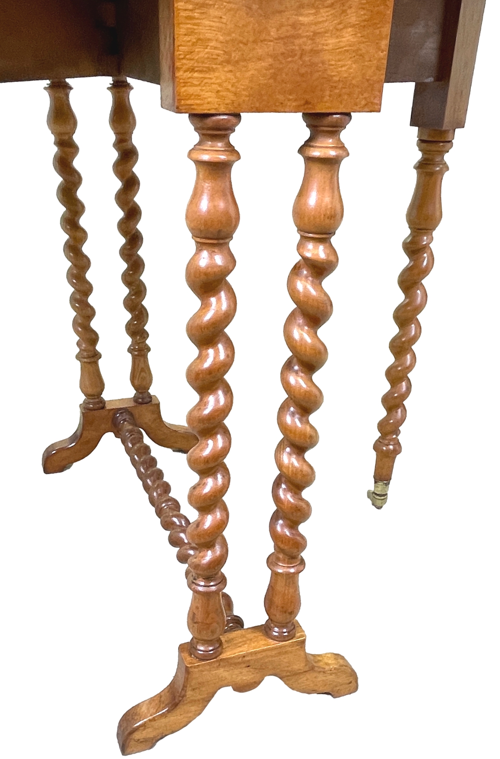 Satinbirch Victorian Baby Sutherland Table – S&S Timms Antiques