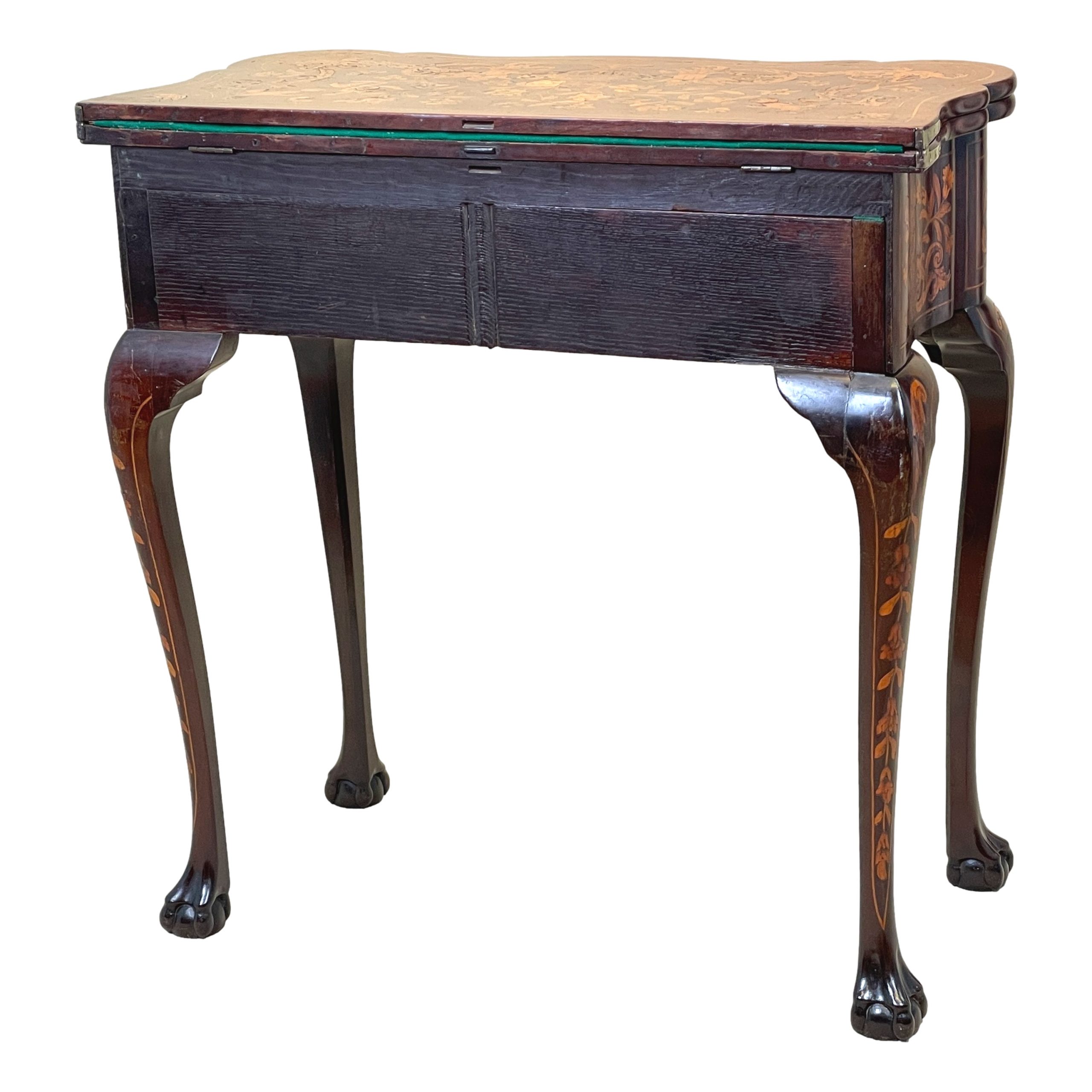 Dutch 18th Century Walnut Card Table – S&S Timms Antiques