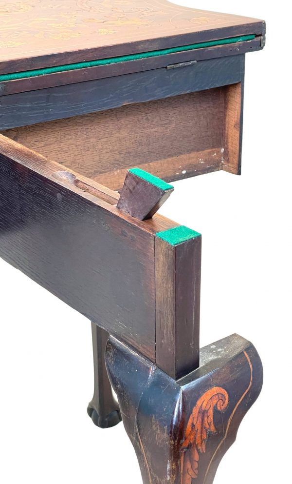 Dutch 18th Century Walnut Card Table – S&S Timms Antiques