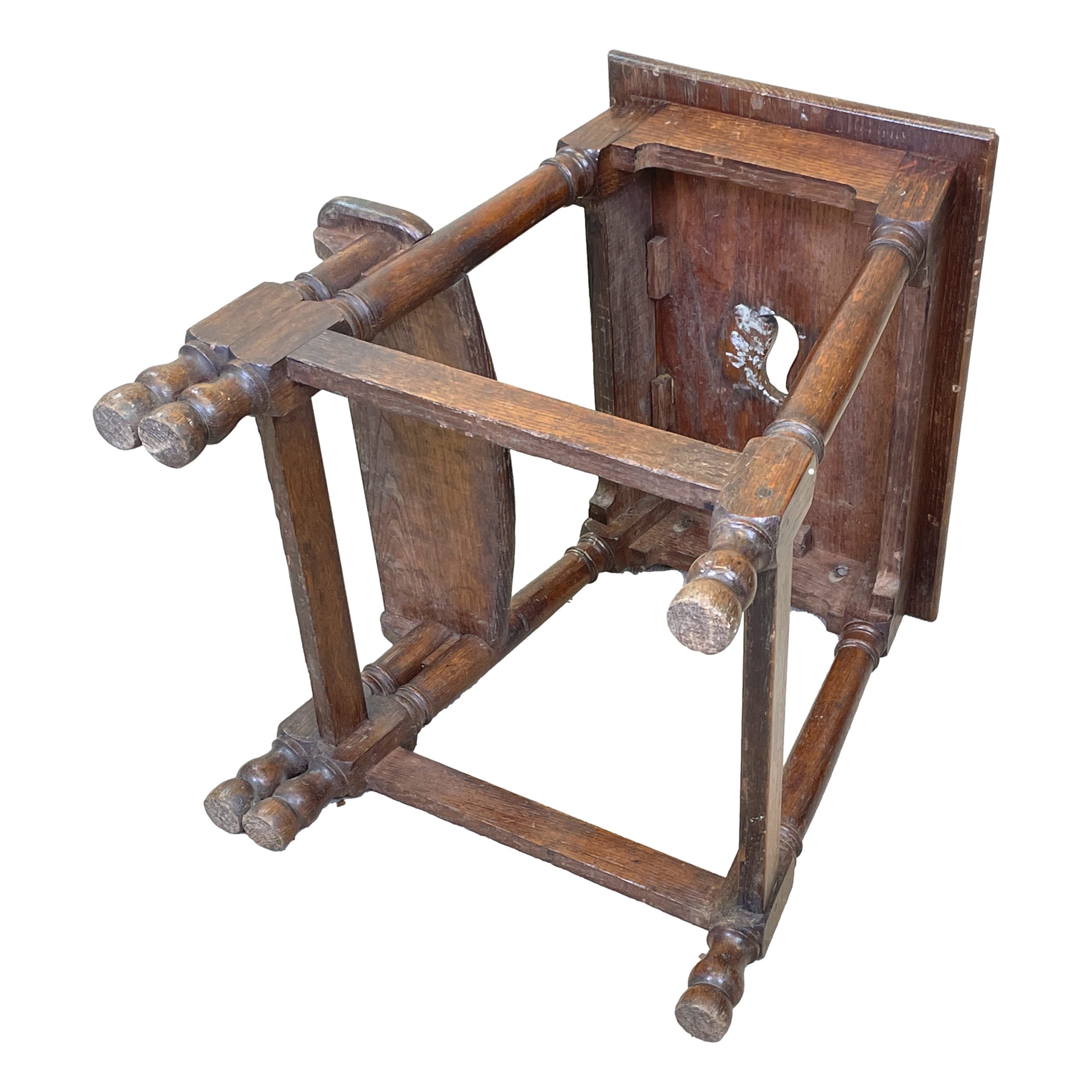 Oak 19th Century Stool Steps – S&S Timms Antiques