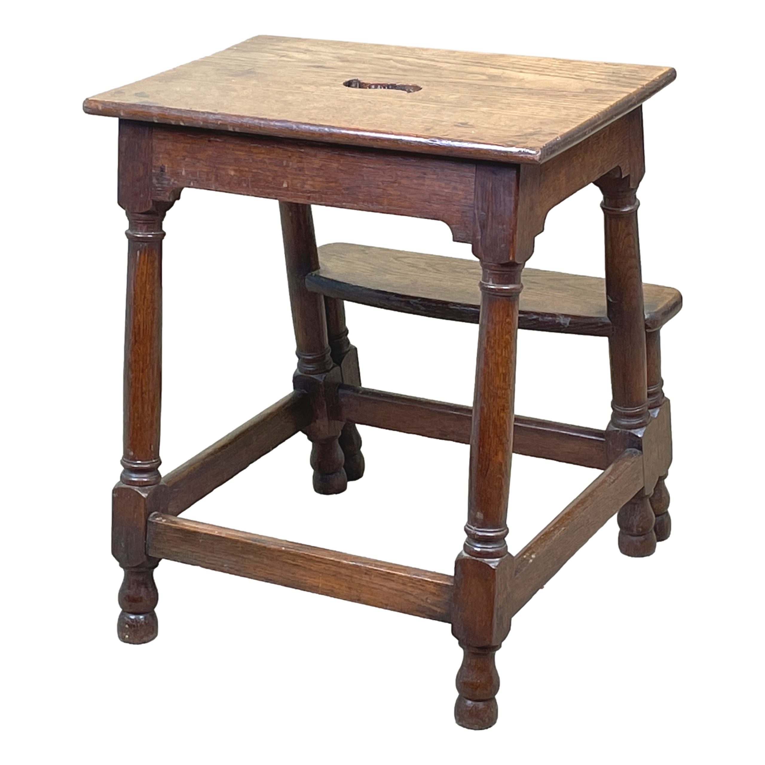 Oak 19th Century Stool Steps – S&S Timms Antiques