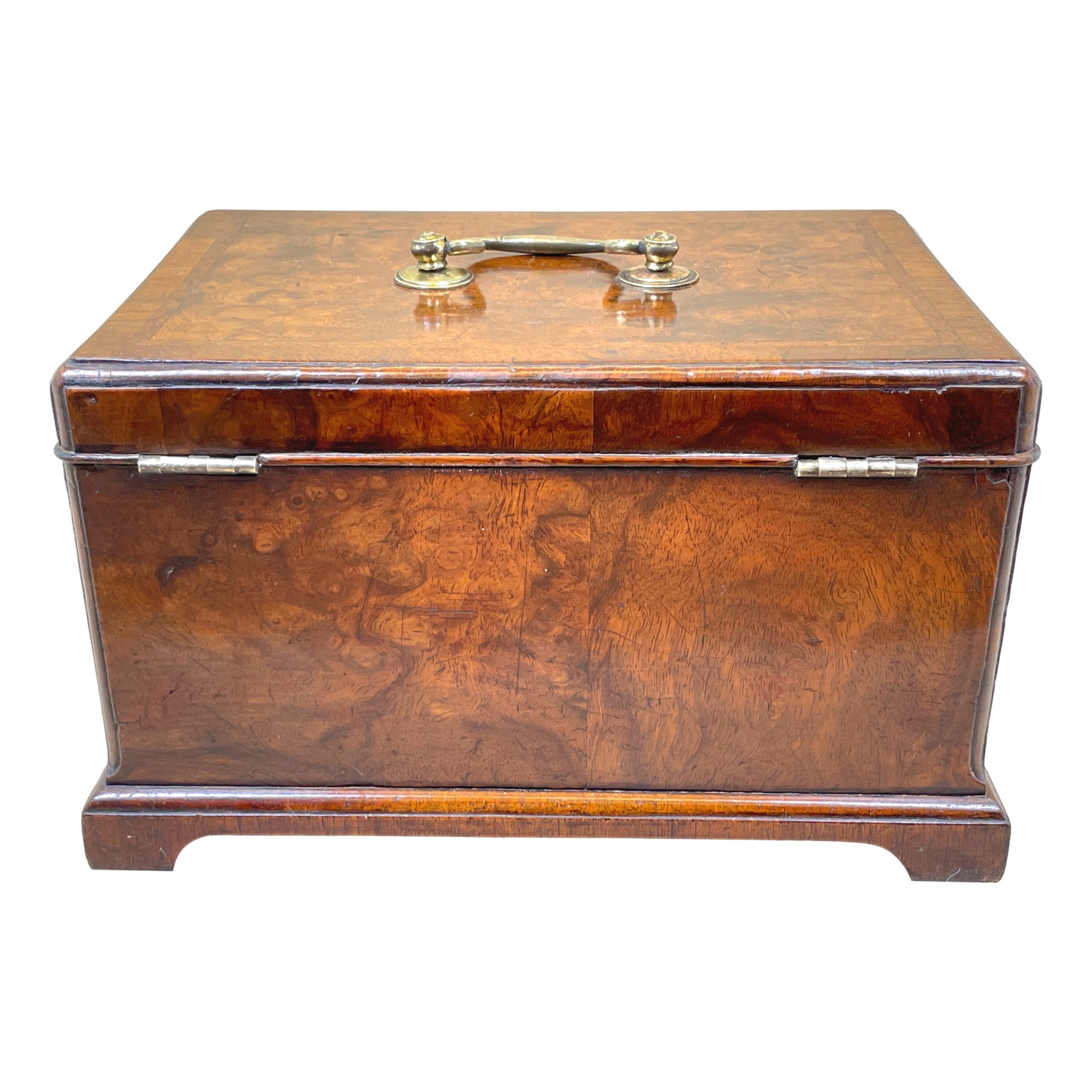 Georgian Walnut Tea Caddy – S&S Timms Antiques