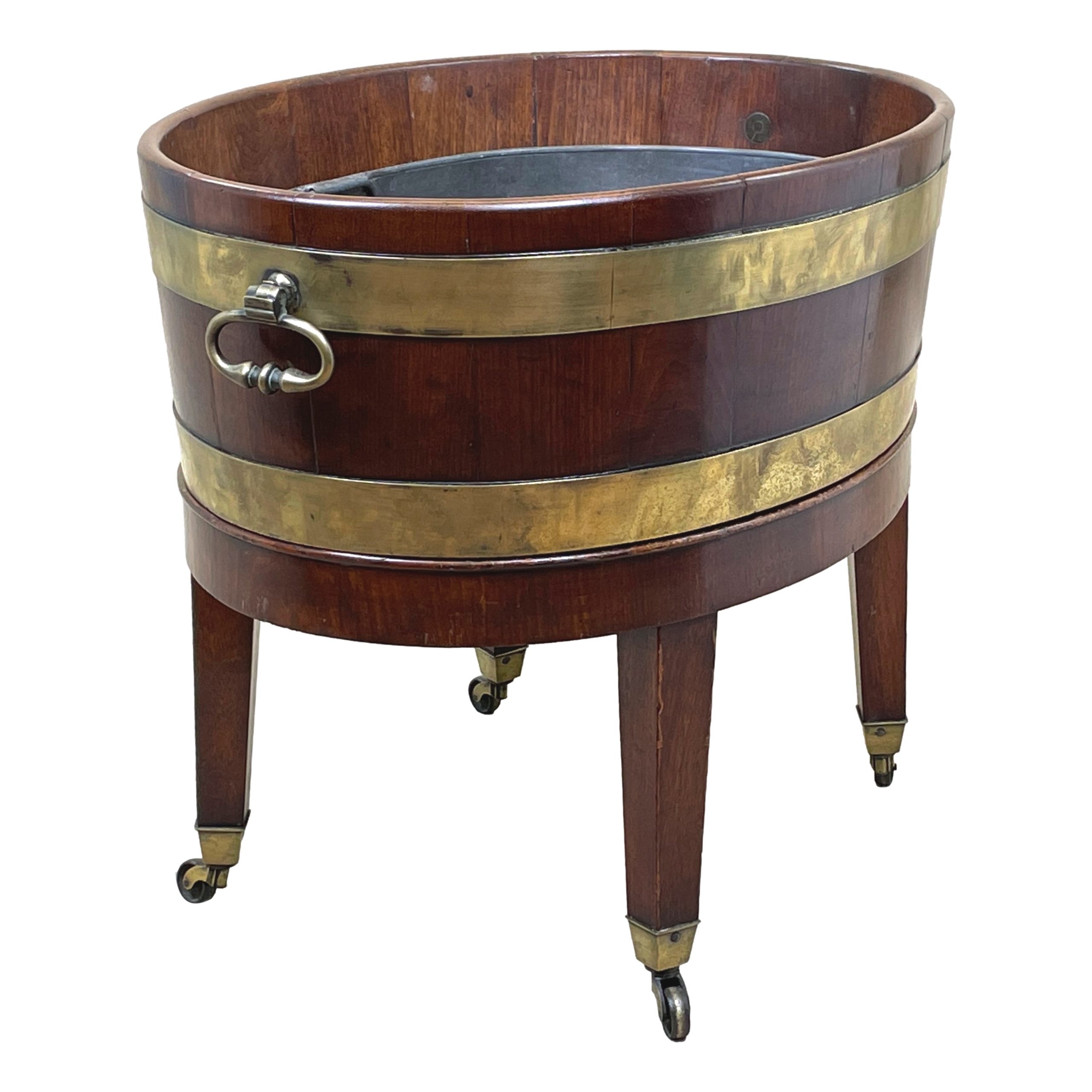Georgian Oval Open Wine Cooler – S&S Timms Antiques