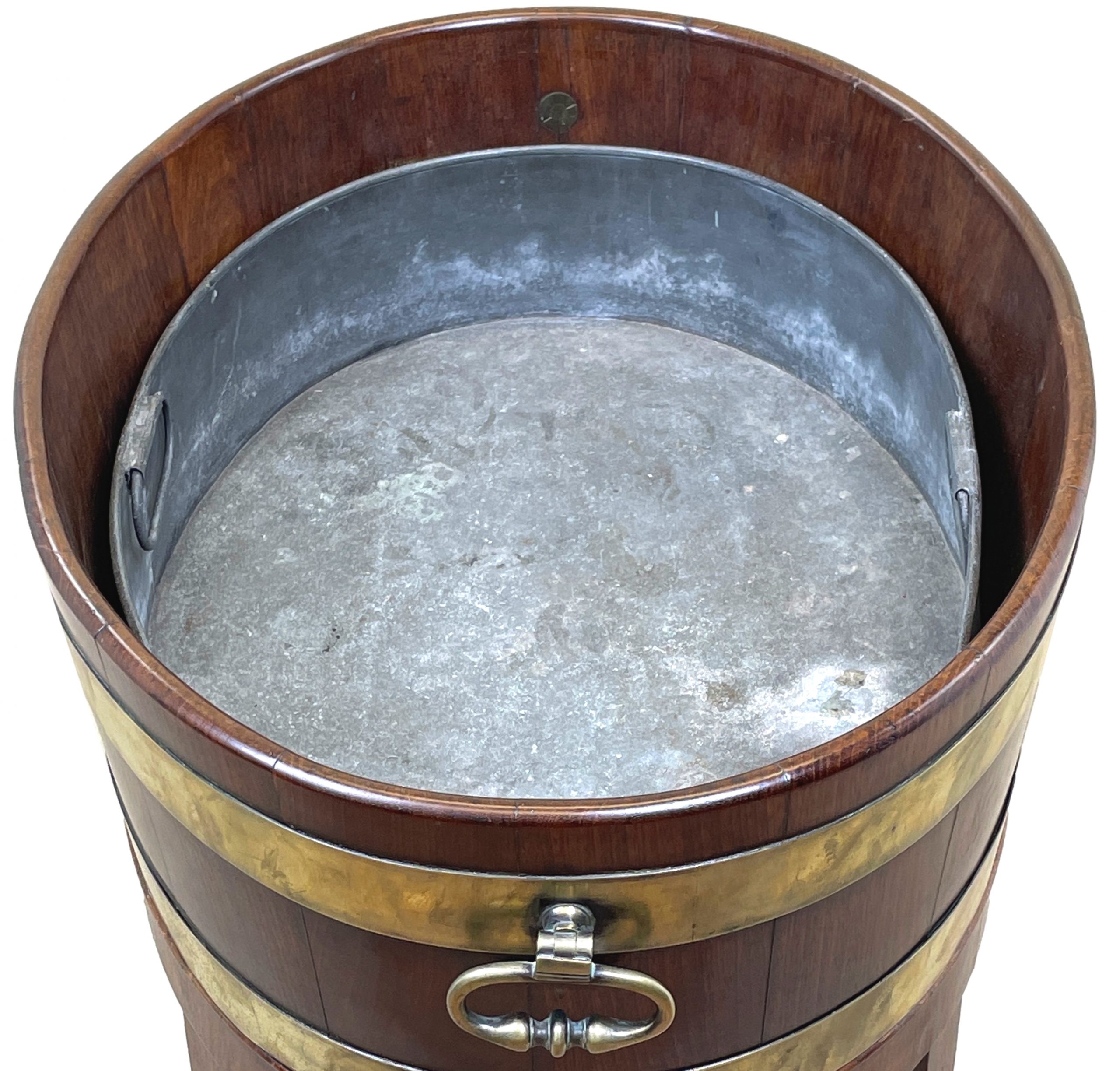 Georgian Oval Open Wine Cooler – S&S Timms Antiques