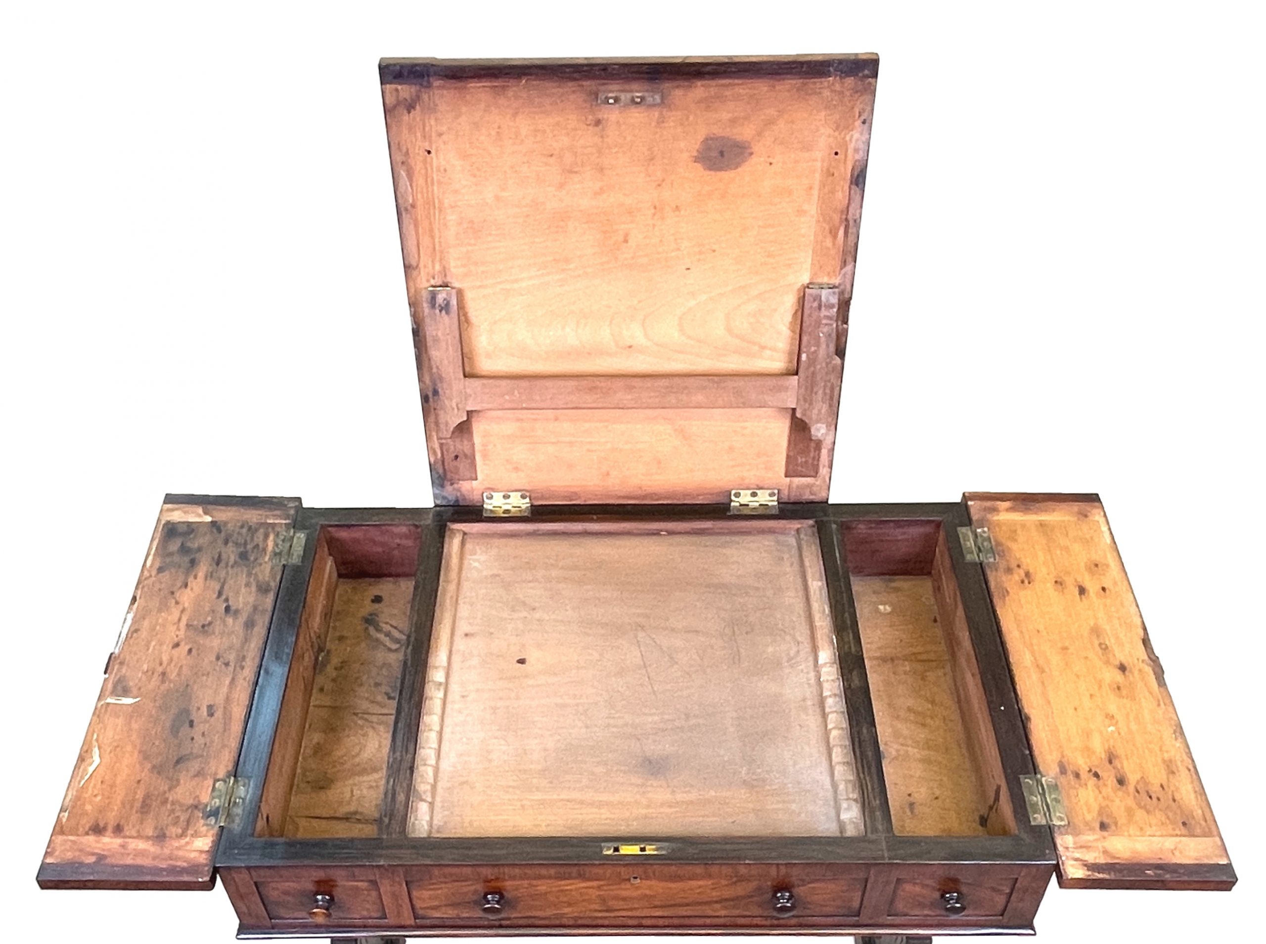 Small 19th Century Rosewood Reading Table – S&S Timms Antiques