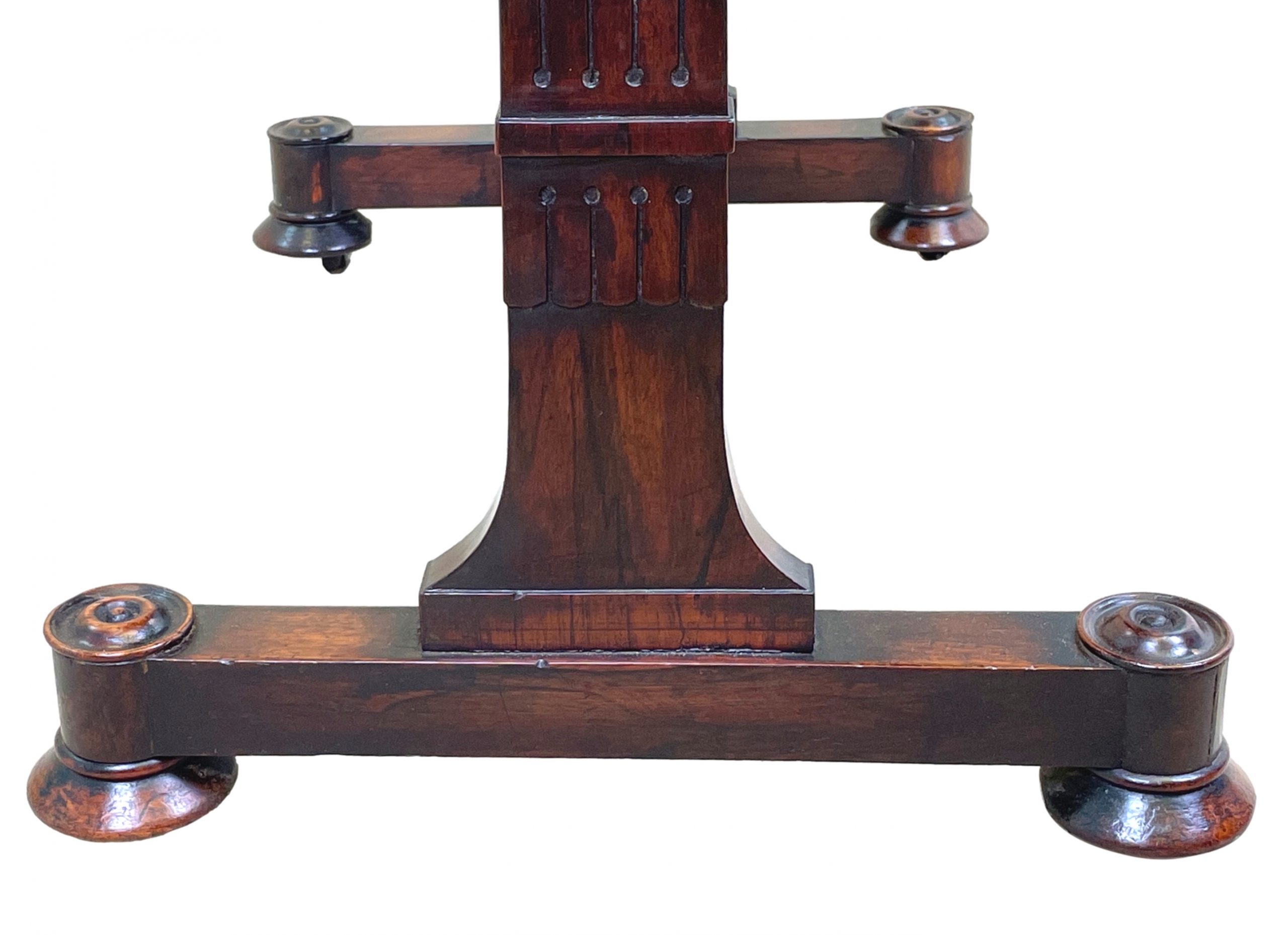 Small 19th Century Rosewood Reading Table – S&S Timms Antiques