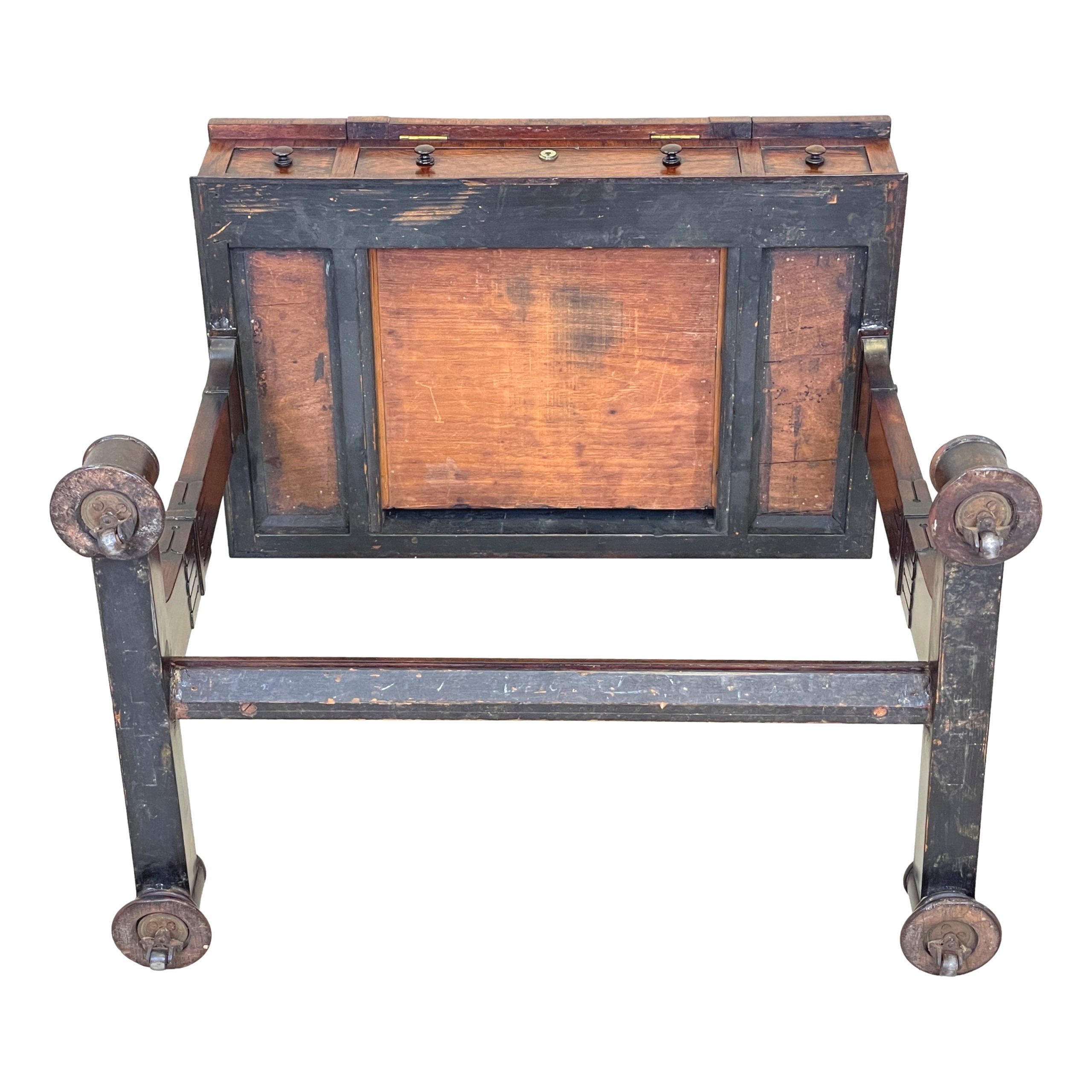 Small 19th Century Rosewood Reading Table – S&S Timms Antiques