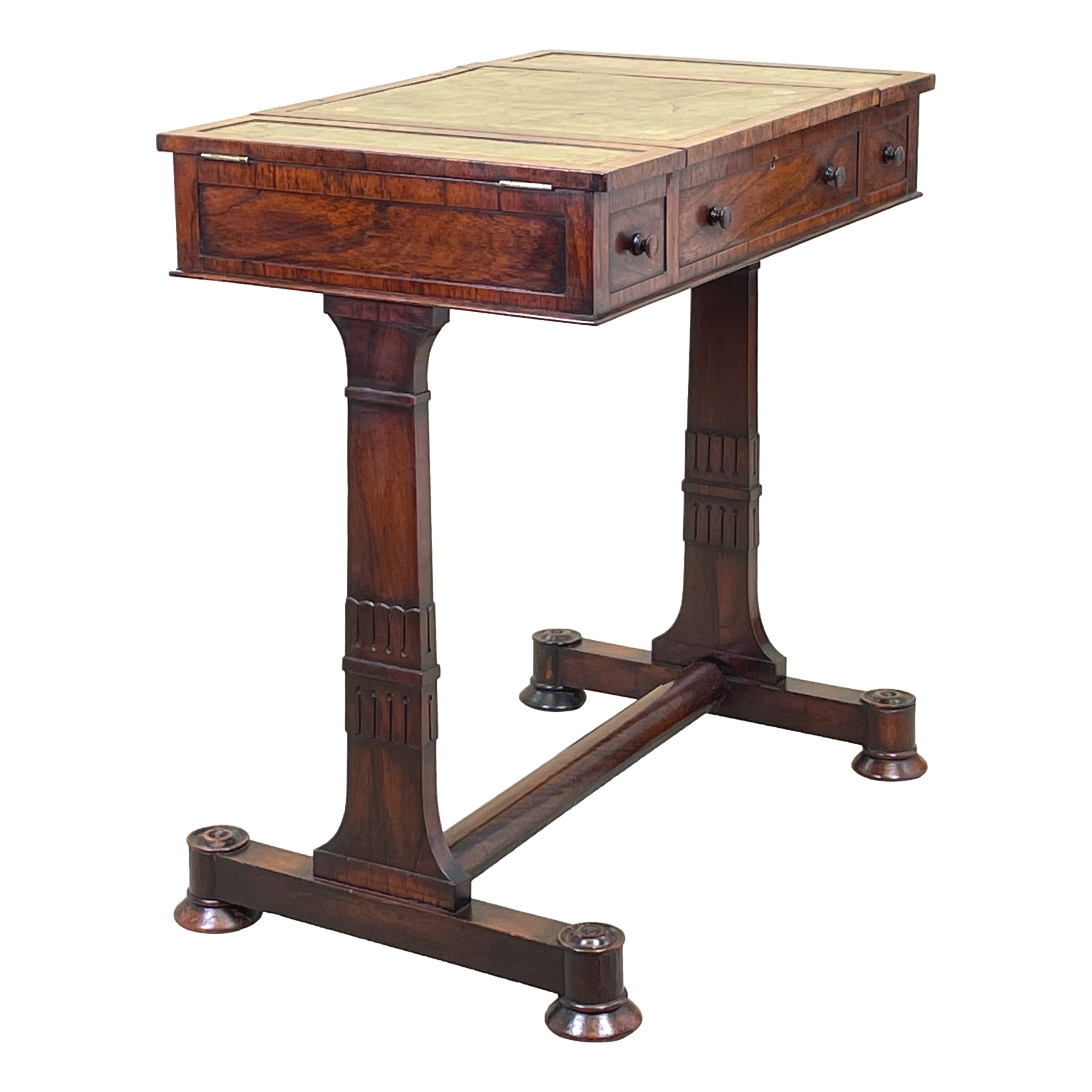 Small 19th Century Rosewood Reading Table – S&S Timms Antiques