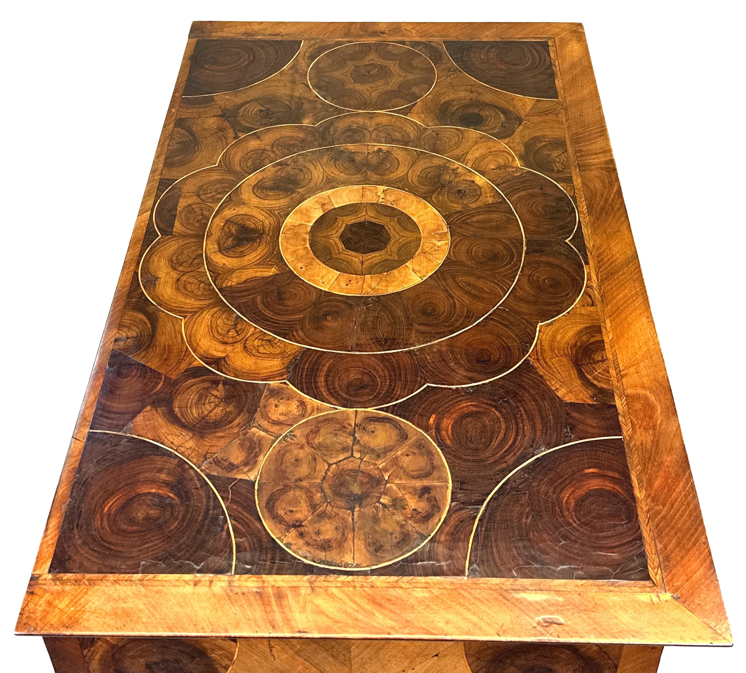 Oyster Veneered 17th Century Chest Of Drawers – S&S Timms Antiques