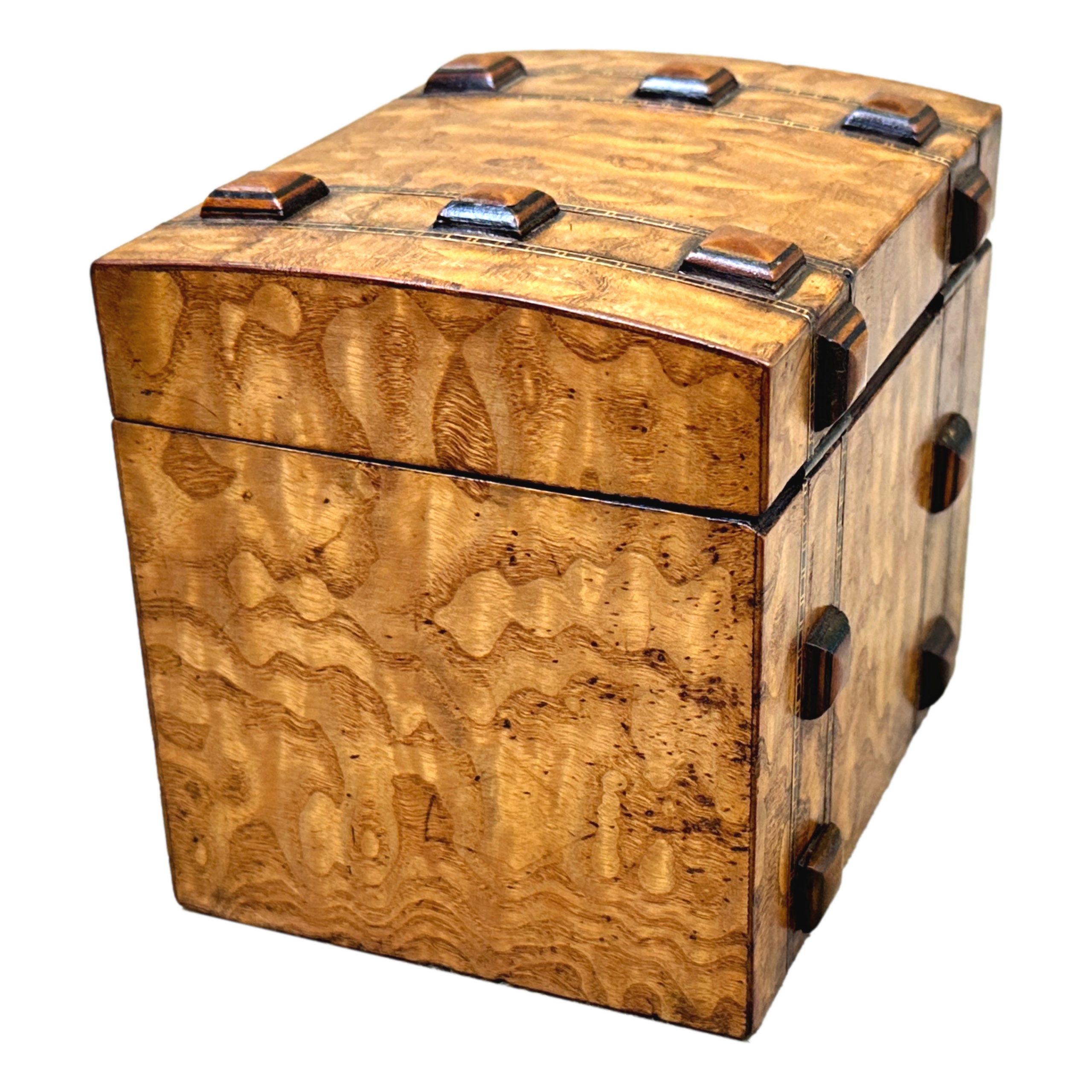 Victorian Hungarian Ash Tea Caddy – S&S Timms Antiques