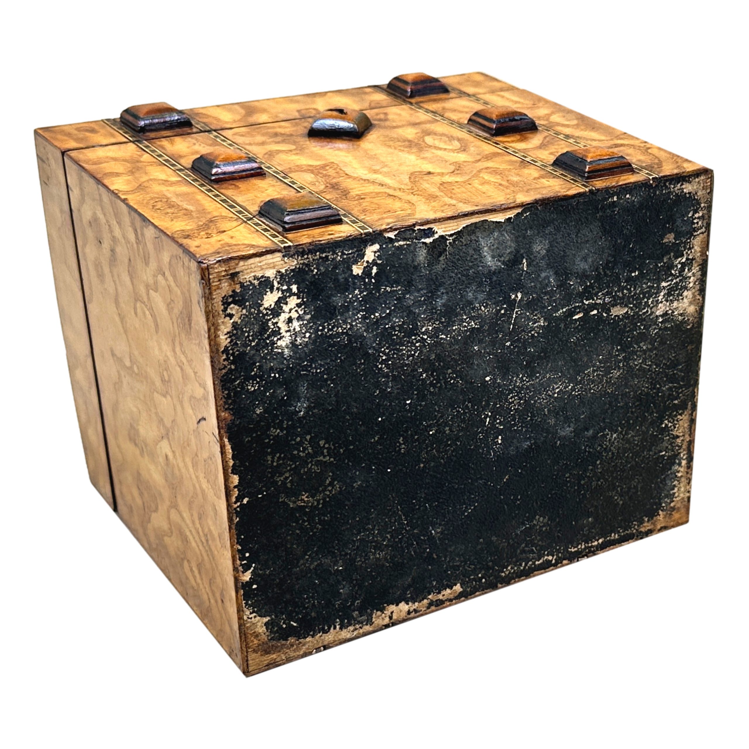 Victorian Hungarian Ash Tea Caddy – S&S Timms Antiques