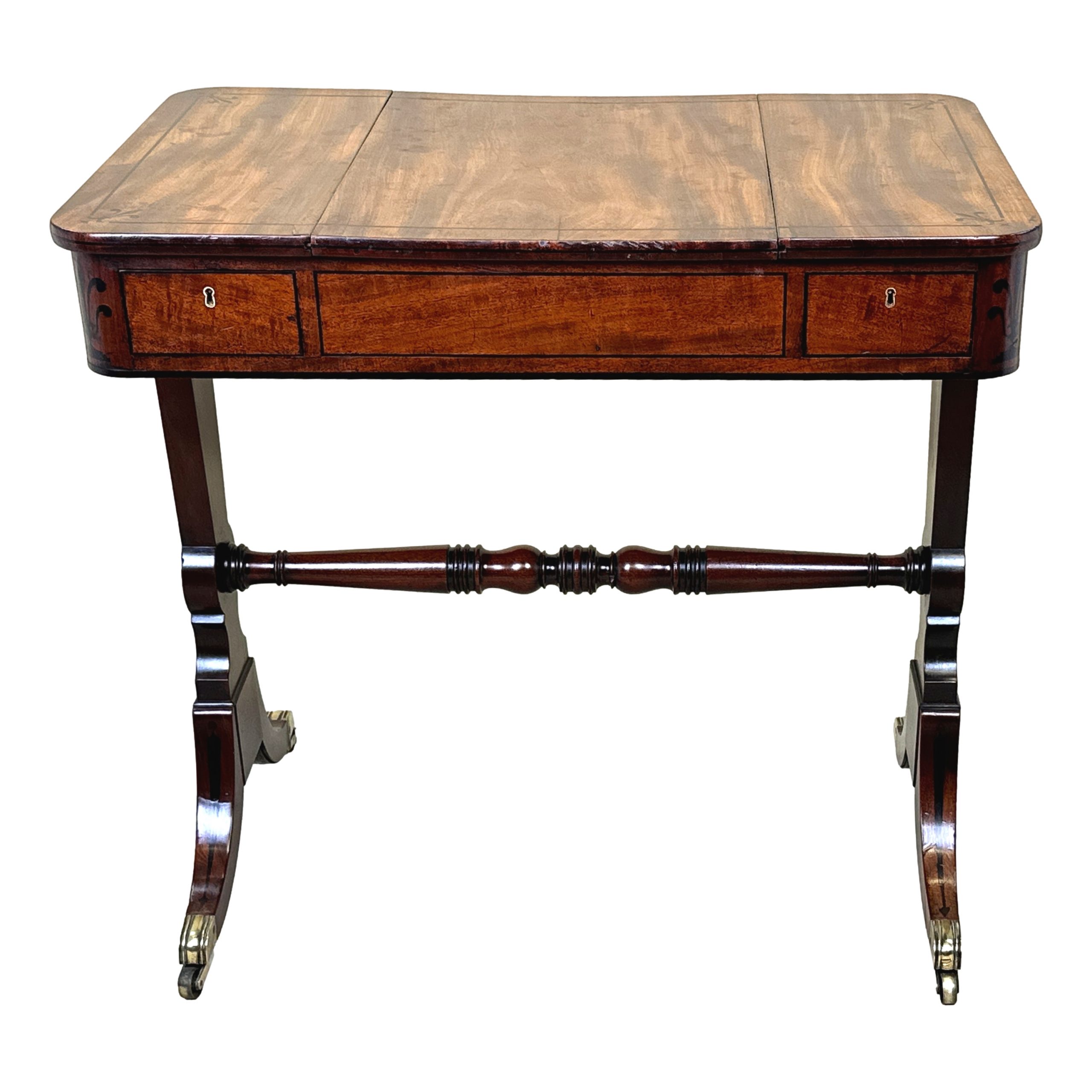 Georgian Mahogany Games Table – S&S Timms Antiques