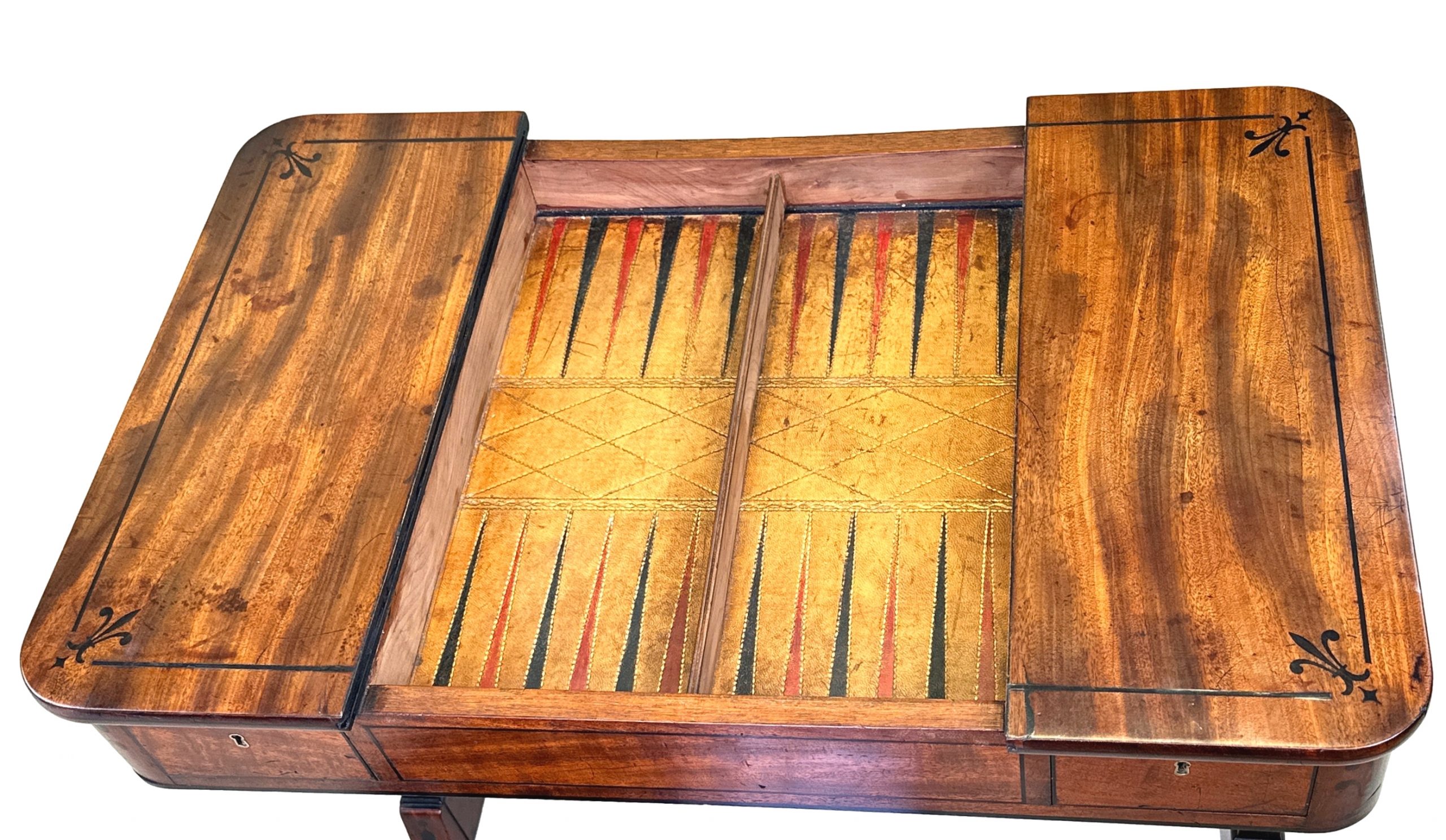 Georgian Mahogany Games Table – S&S Timms Antiques