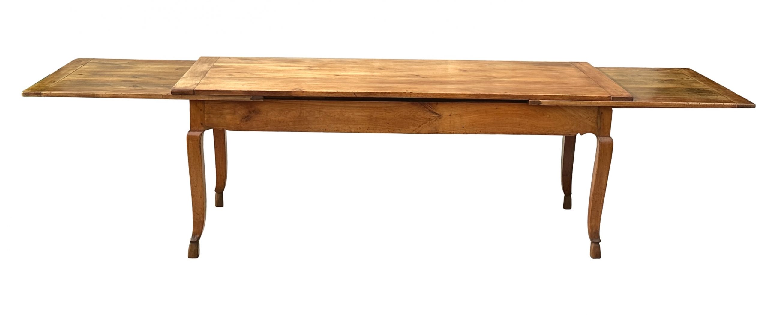 Large Early 19th Century Farmhouse Kitchen Extending Dining Table – S&S ...