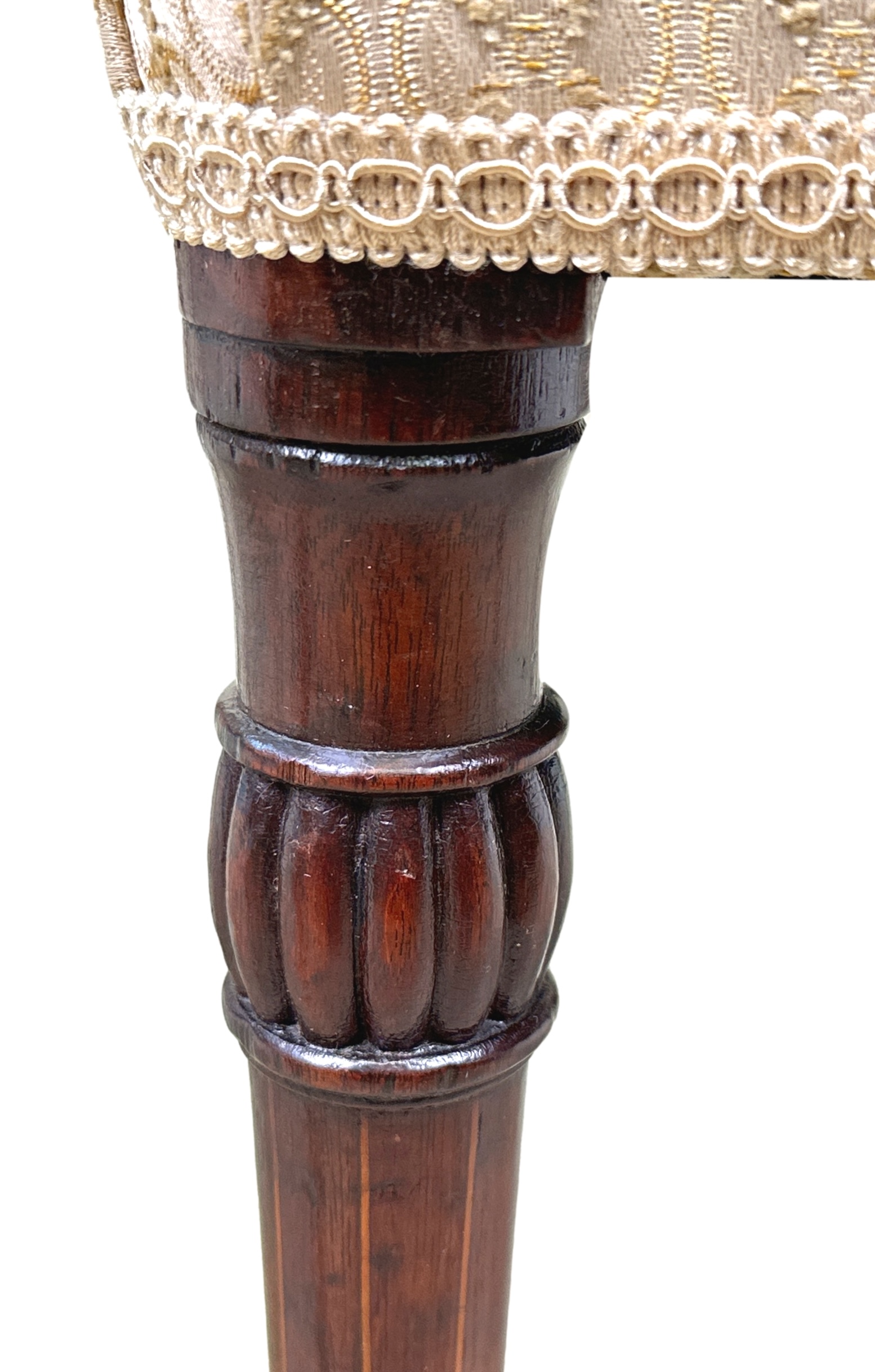 Pair Of 18th Century Mahogany Sheraton Side Chairs – S&S Timms Antiques