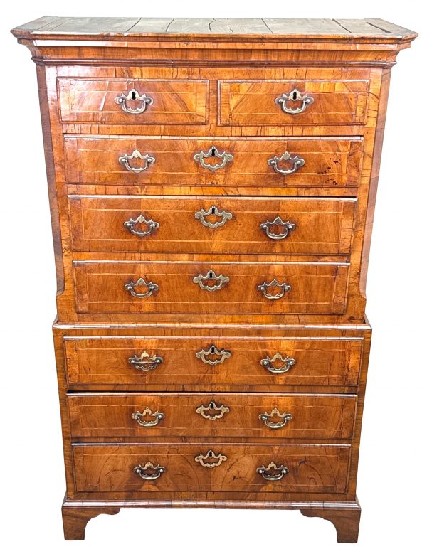 Rare Very Small Georgian Walnut Tallboy – S&S Timms Antiques