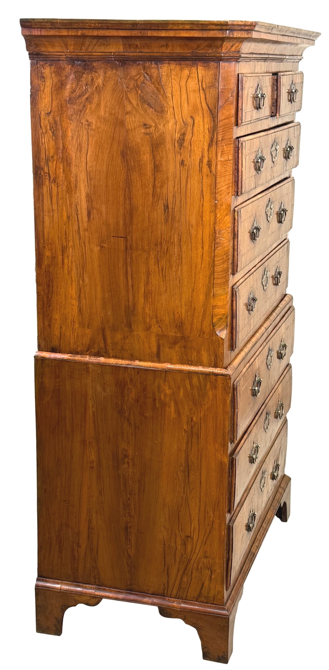 Rare Very Small Georgian Walnut Tallboy – S&S Timms Antiques